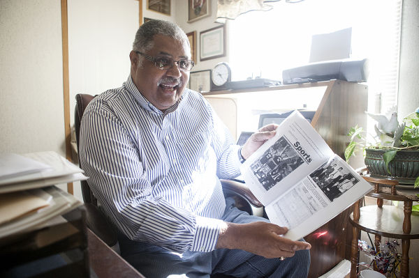 Giving back: In dire time of COVID-19, Etheridge making his books ...